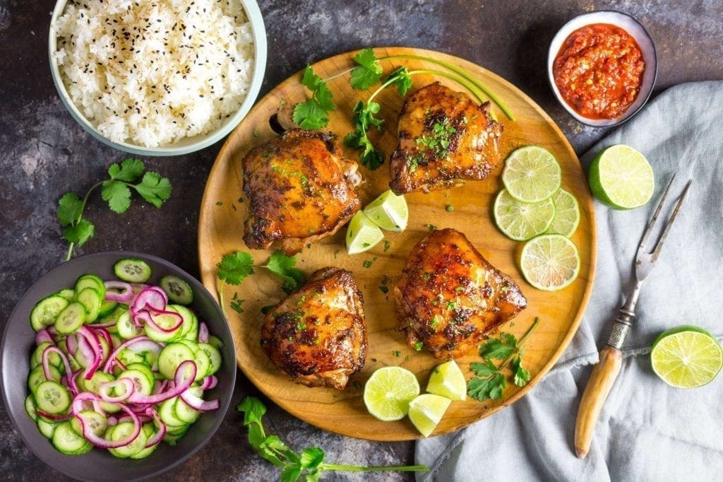 Vietnamese-Style Baked Chicken - an easy dinner from Nerds with Knives