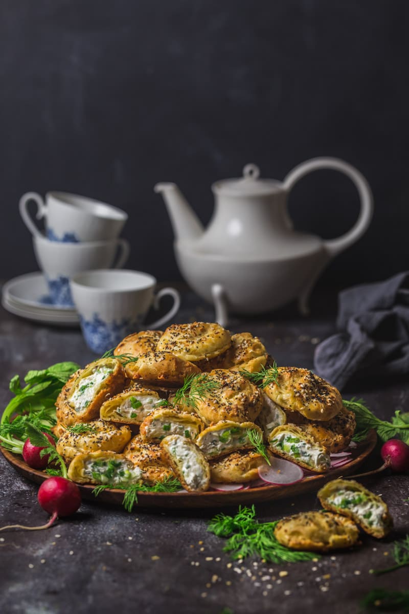 Everything-Seasoned Gougères with Scallion-Cream Cheese Filling – Nerds ...