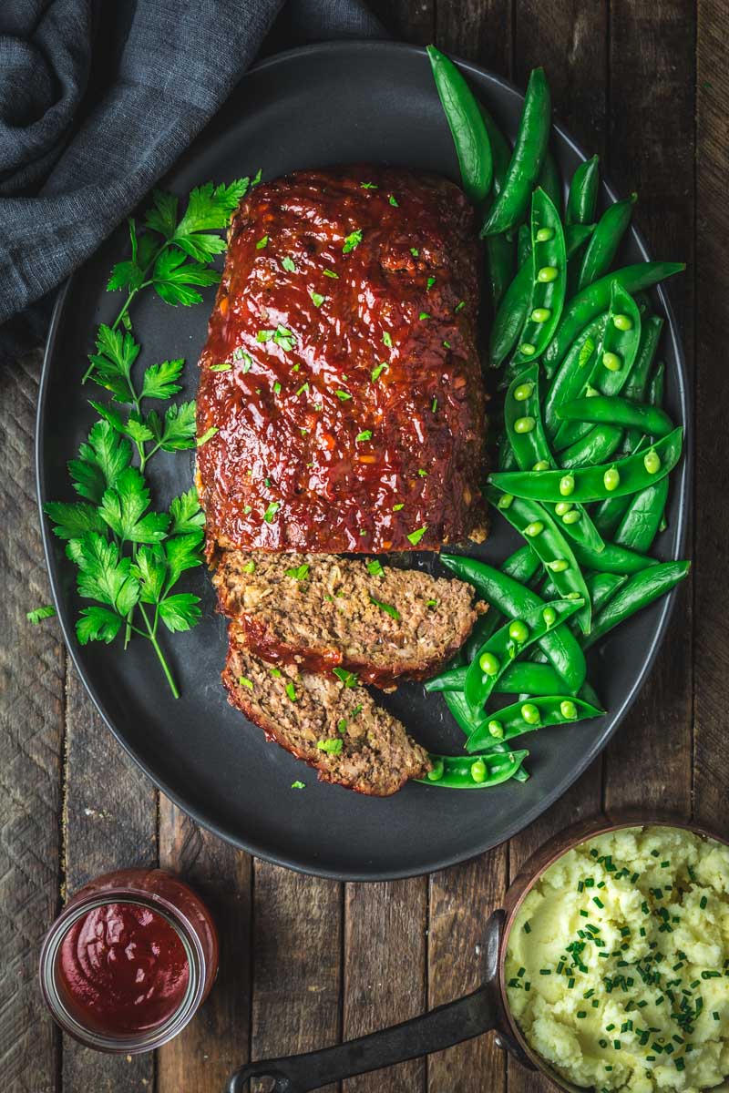 Perfect Classic Glazed Meatloaf - Nerds with Knives