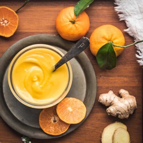 Orange-Ginger Curd: a tasty citrus spread - Nerds with Knives