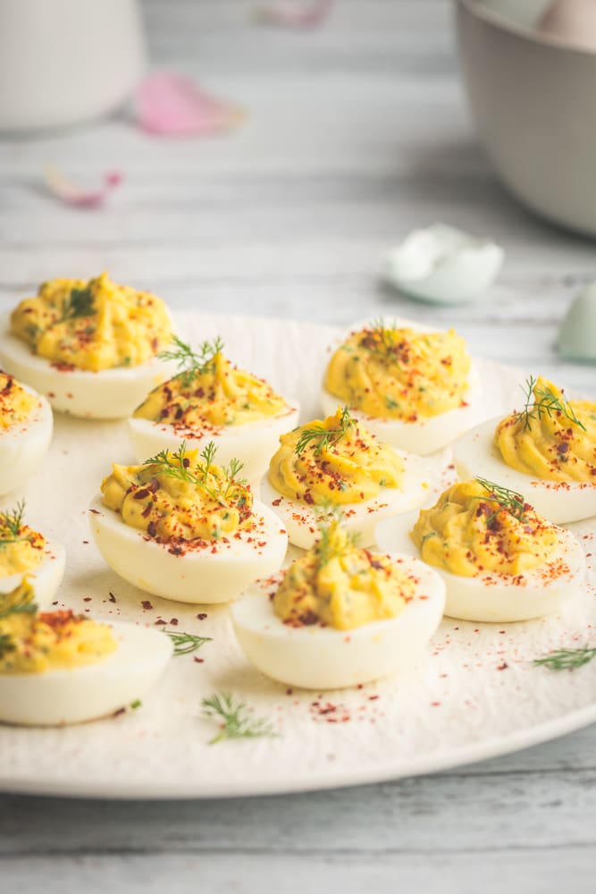 Classic Deviled Eggs - Nerds with Knives