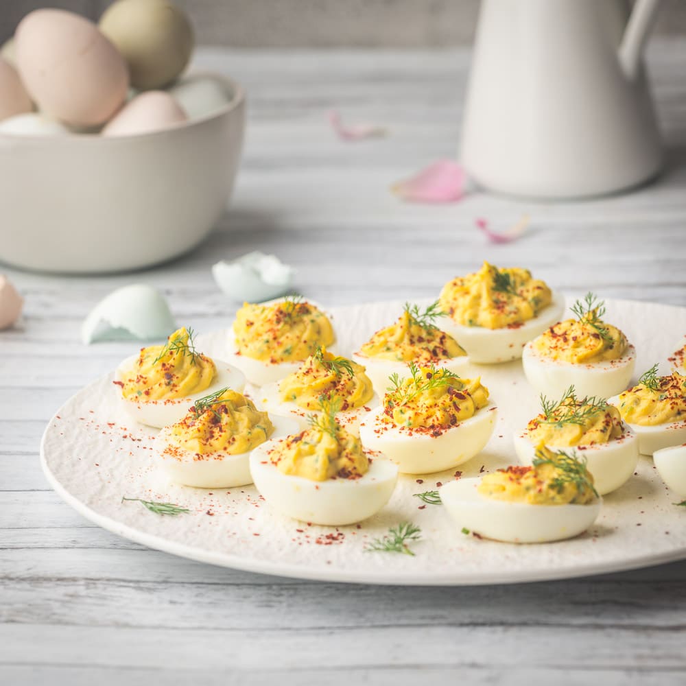 Classic Deviled Eggs - Nerds with Knives