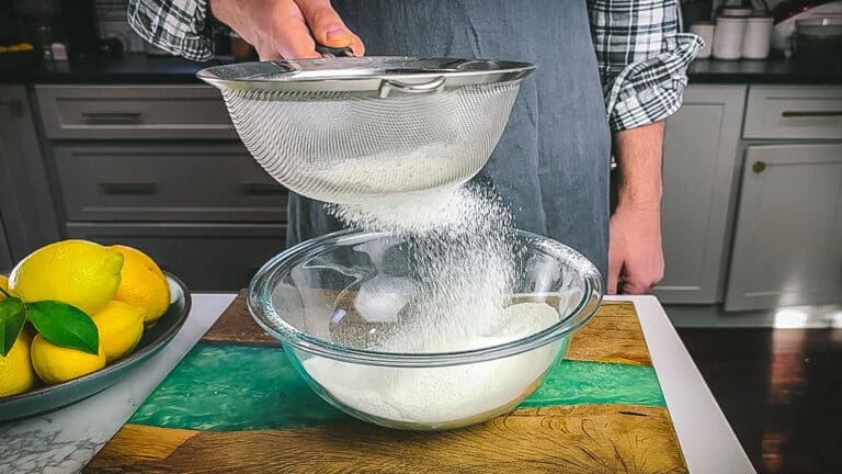 Magic Lemon Custard Cake - Nerds with Knives