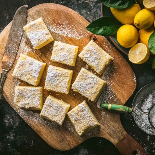 Magic Lemon Custard Cake - Nerds with Knives